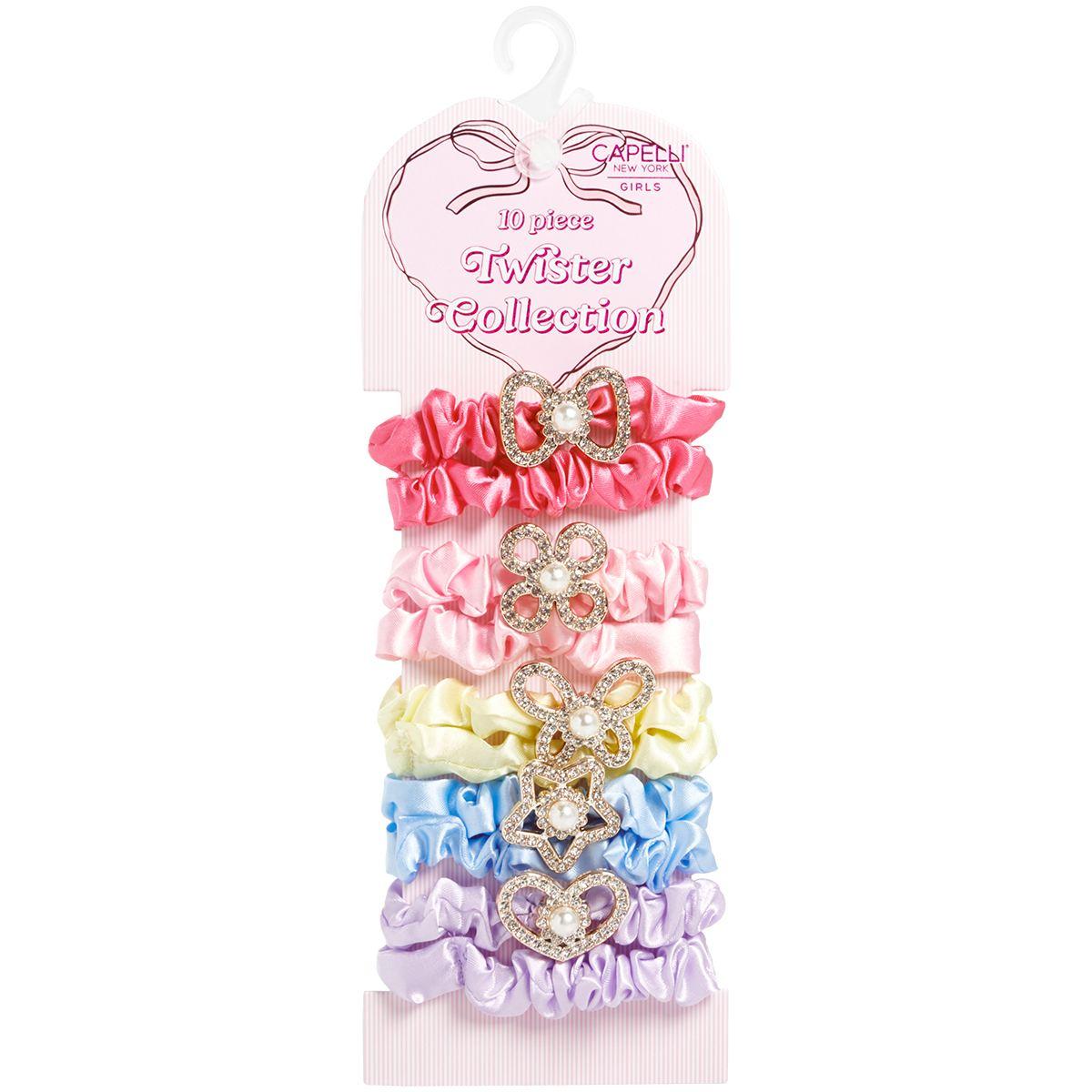 Click here for Girls Capelli(R) New York 10pc. Satin Twisters W/C... prices