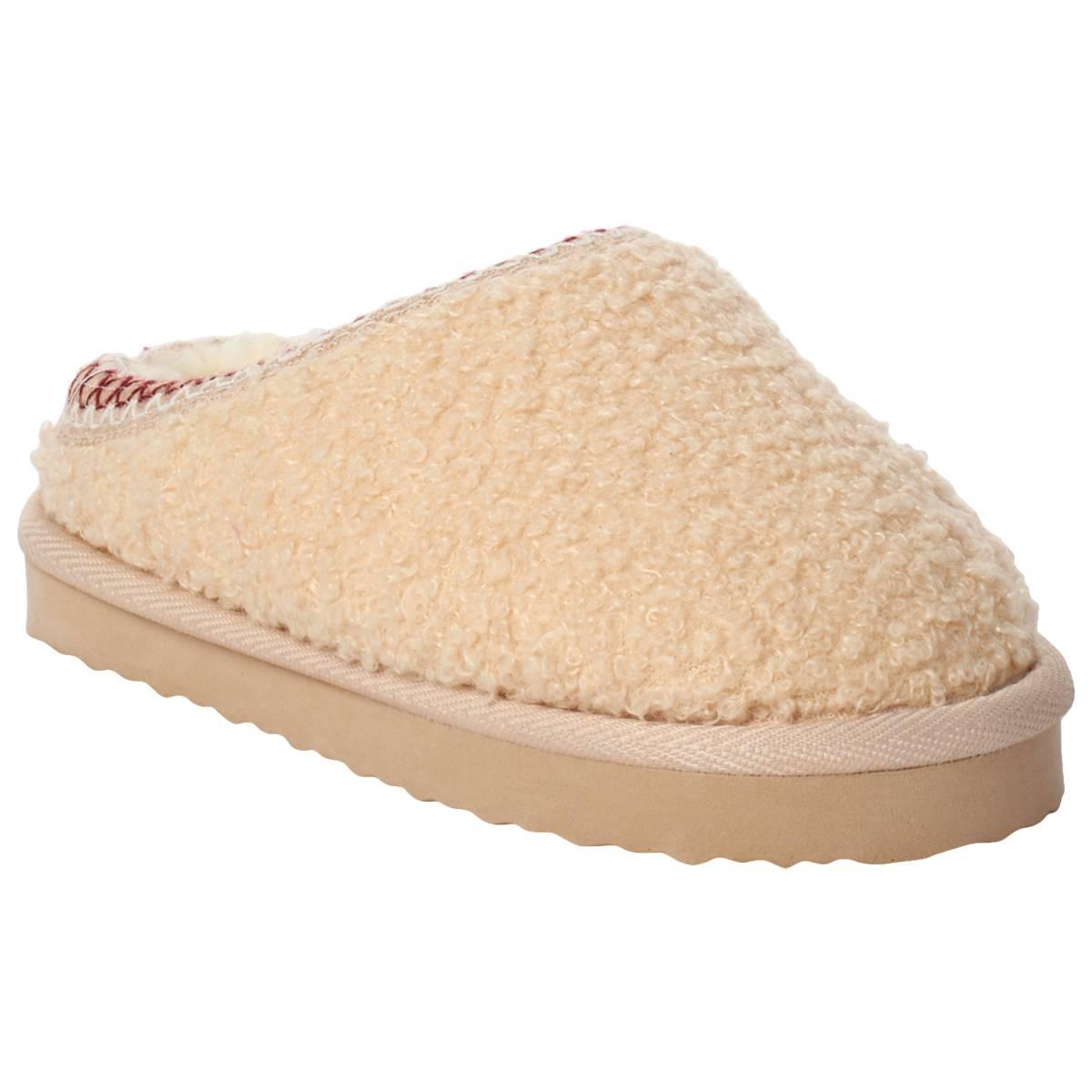 Click here for Big Girls Capelli(R) New York Faux Berber Clog Sli... prices