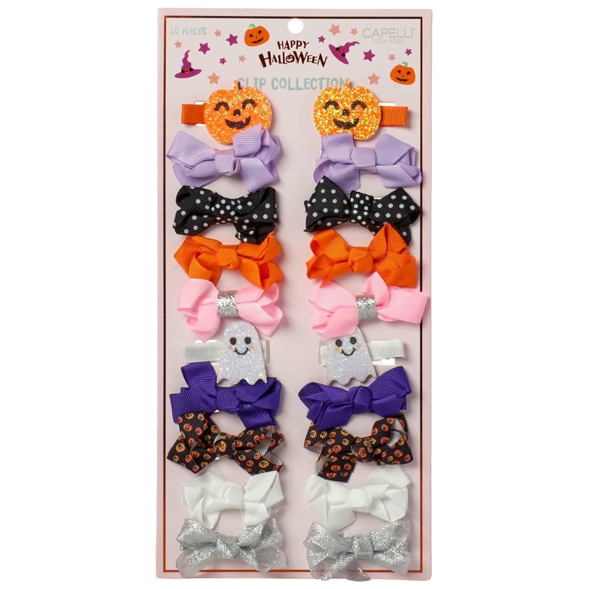 Click here for Girls Capelli(R) New York 20pc. Halloween Bow Clip... prices