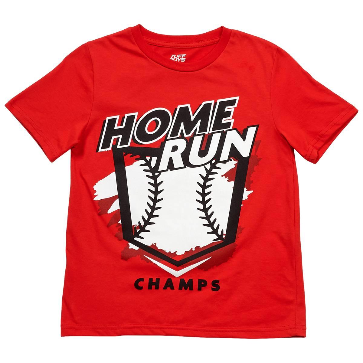 Click here for Boys (8-16) Home Run Short Sleeve Graphic Tee prices
