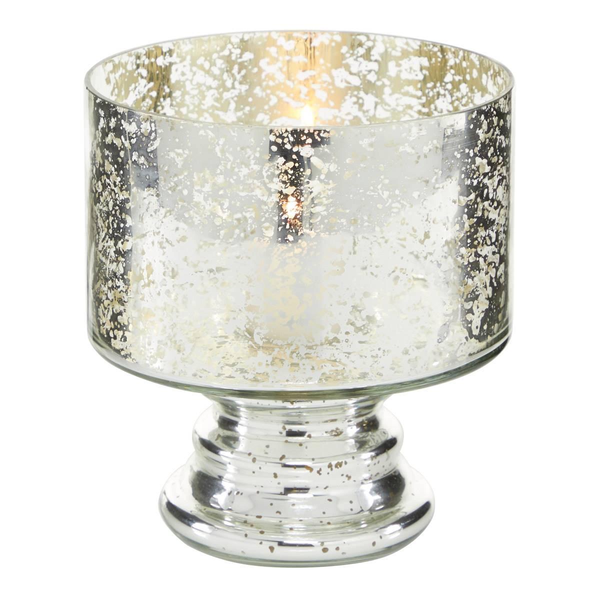 Click here for 9th & Pike(R) Clear Glass Contemporary Candle Hold... prices