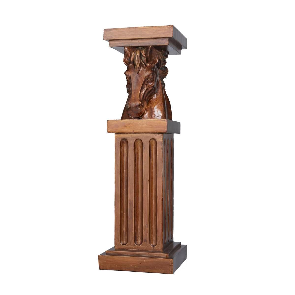 Click here for 9th & Pike(R) Brown Polystone Traditional Pedestal... prices