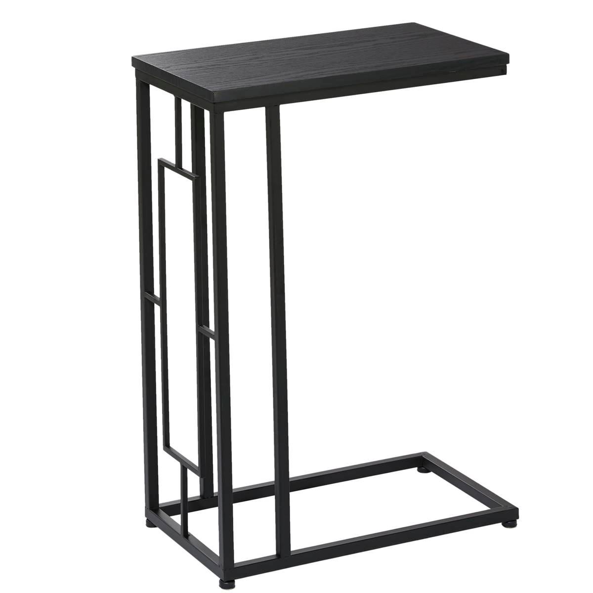 Click here for 9th & Pike(R) Contemporary Black Metal Accent Tabl... prices