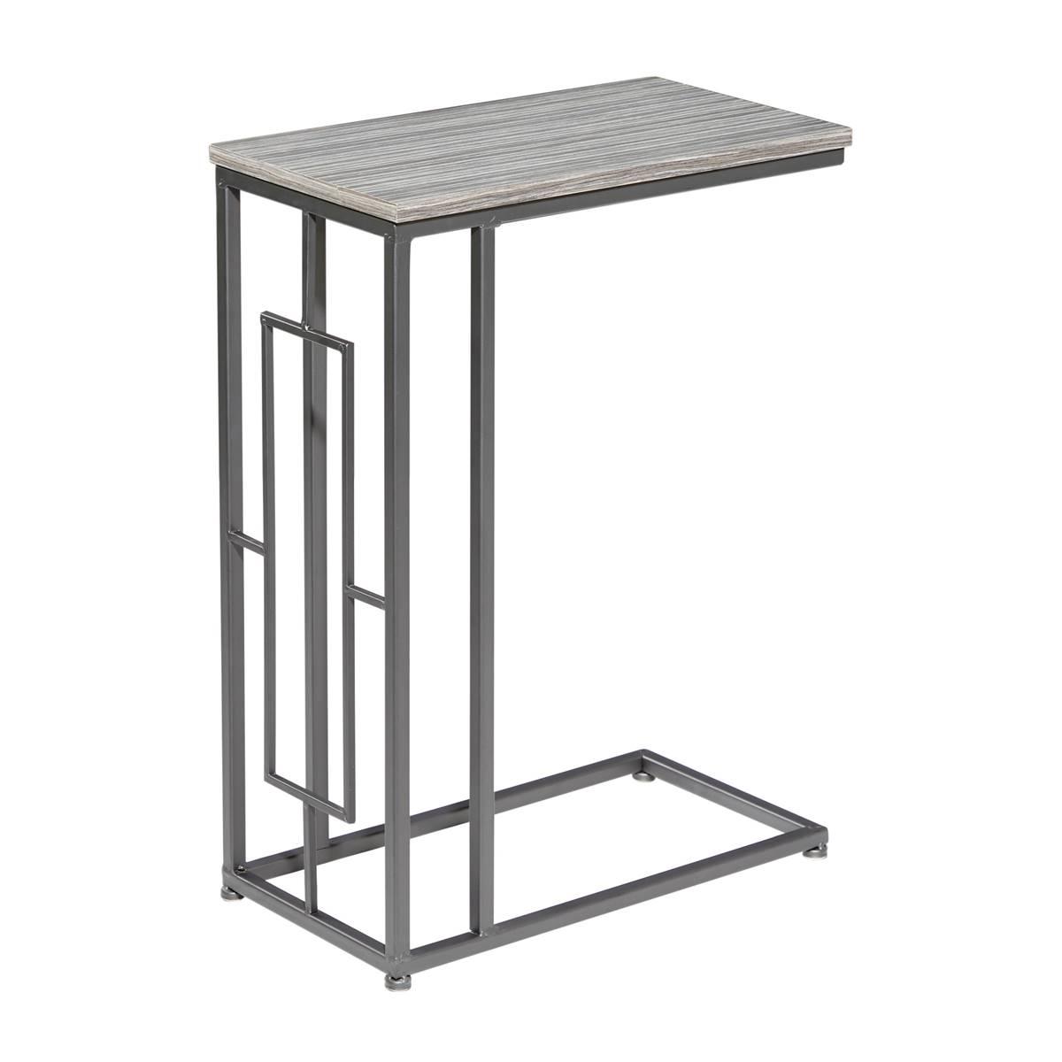 Click here for 9th & Pike(R) Grey Metal and Wood Contemporary Acc... prices