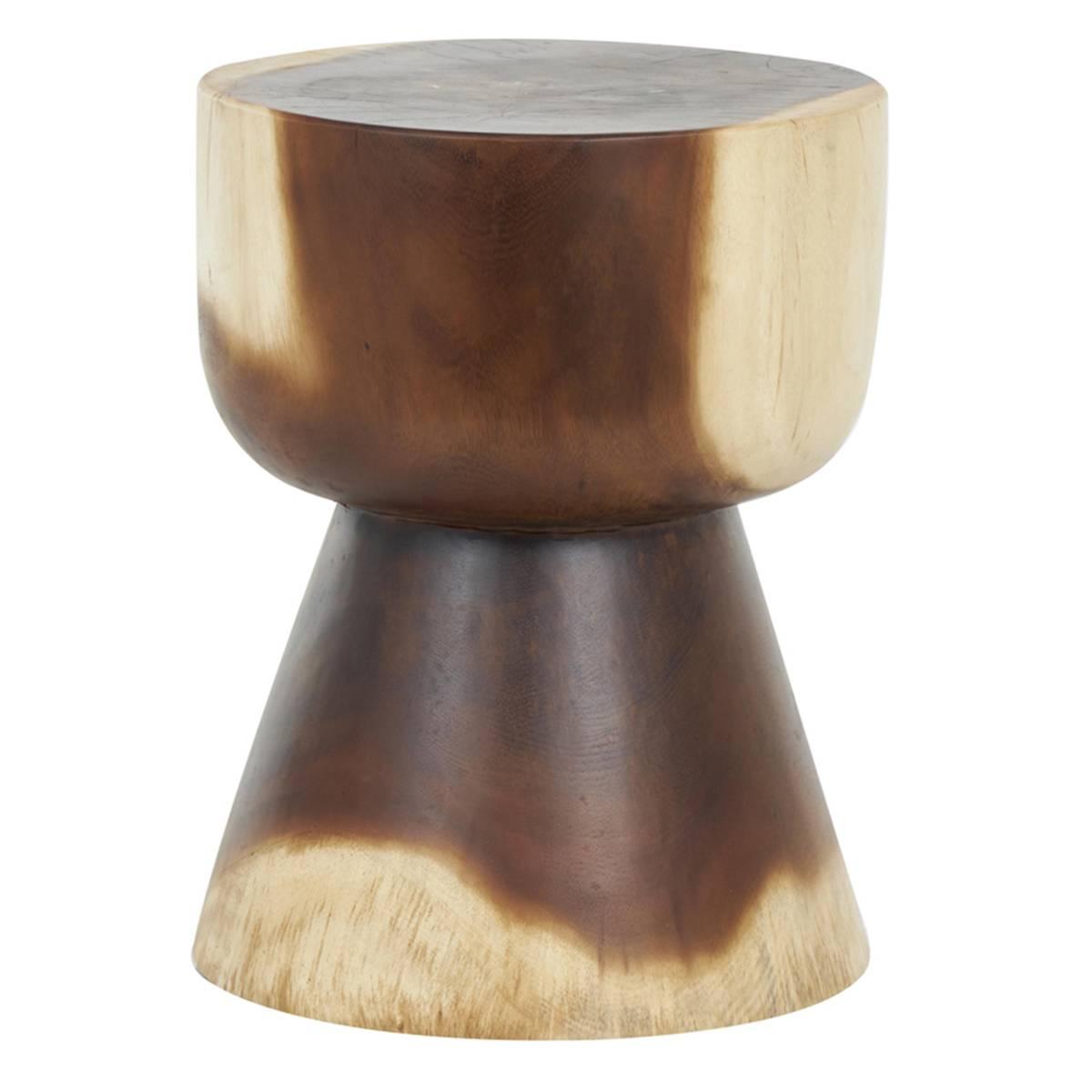 Click here for 9th & Pike(R) Rustic Brown Wood End Table prices