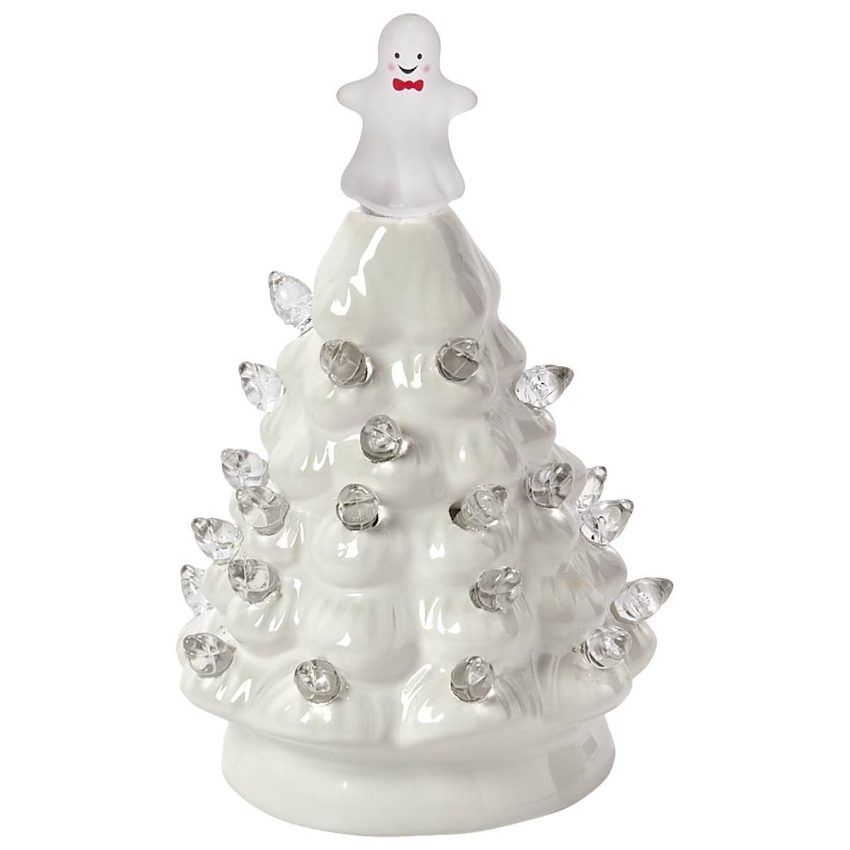 Click here for Mr. Christmas White Tree with Ghost Topper prices