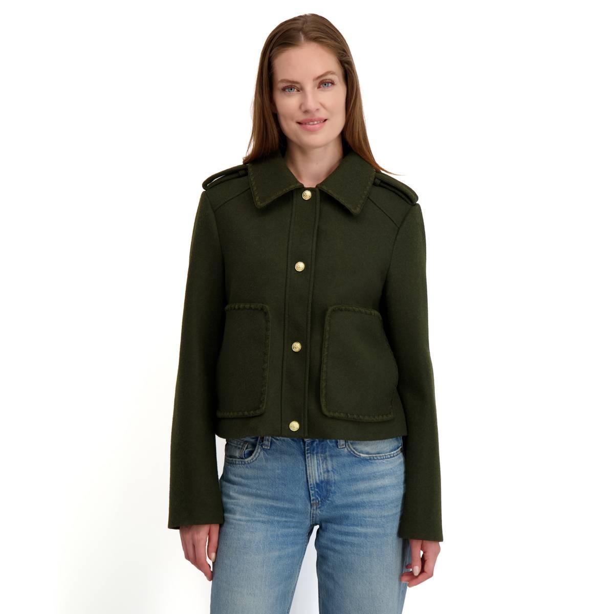 Click here for Womens Laundry By Shelli Segal Single Breasted Fau... prices