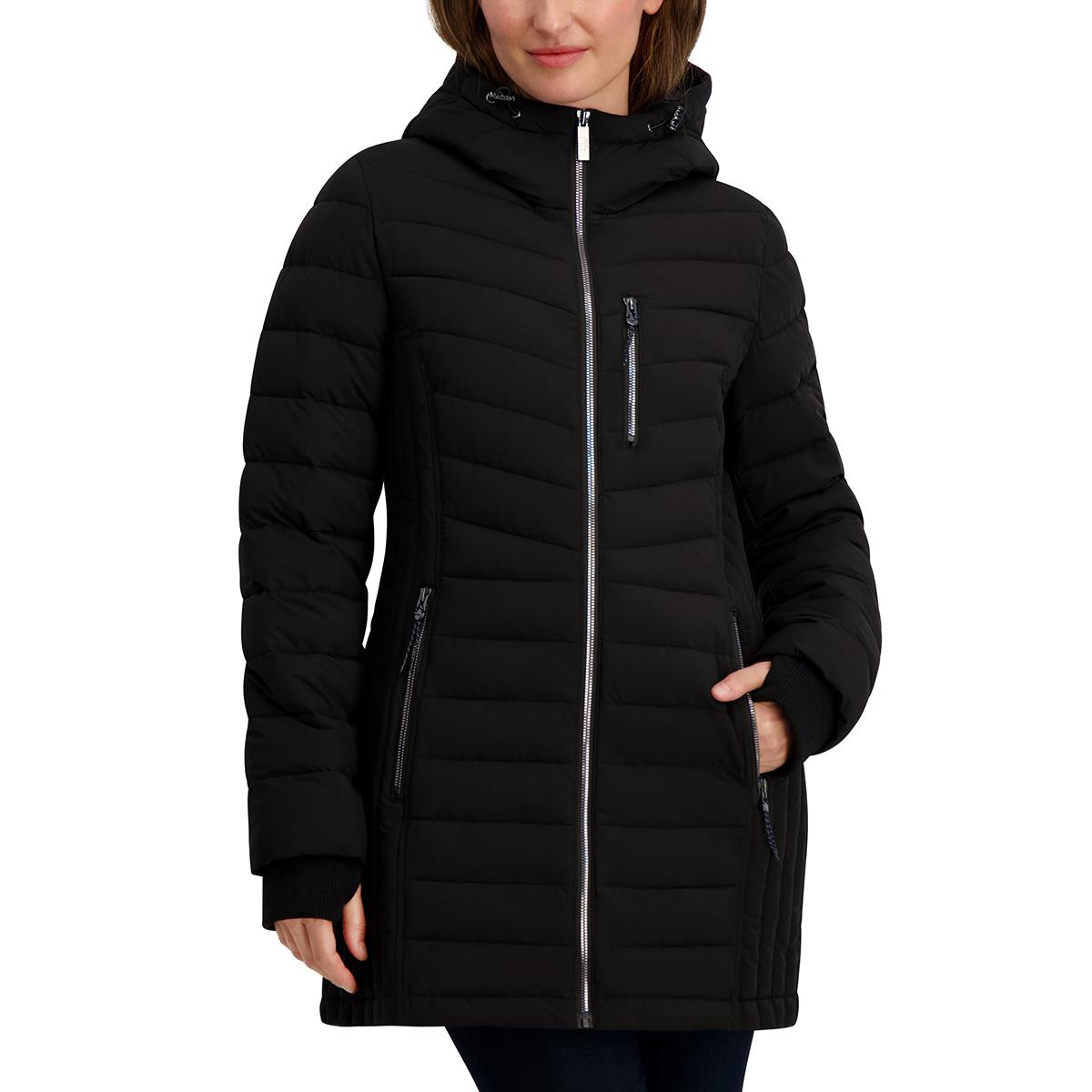 Click here for Womens Nautica 3/4 Length Stretch Packable Jacket... prices