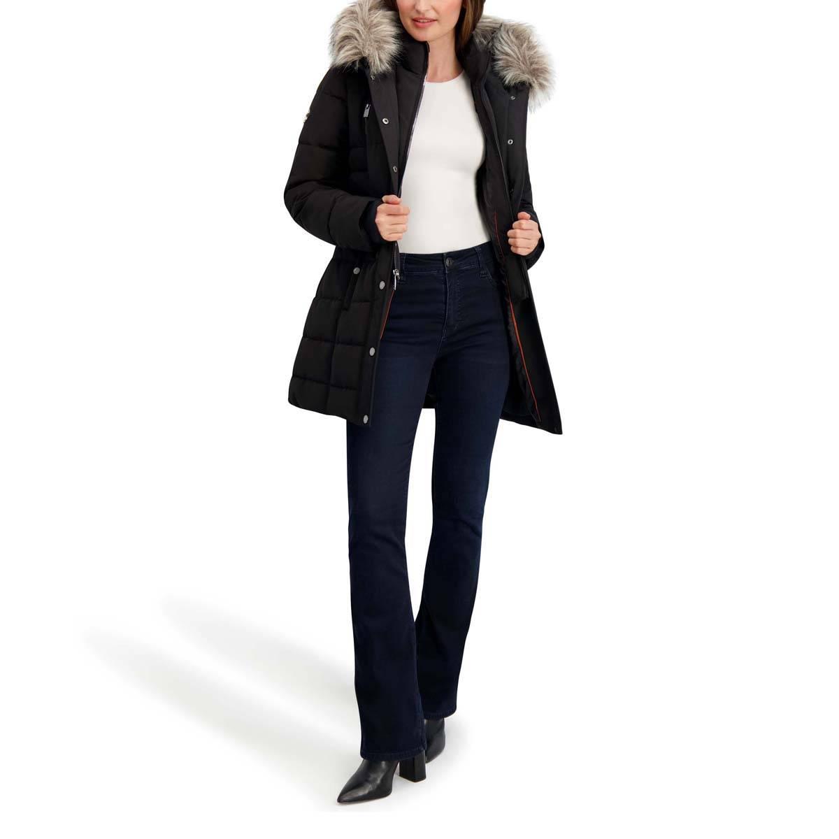 Click here for Womens Nautica Heavyweight Puffer Coat with Bib prices
