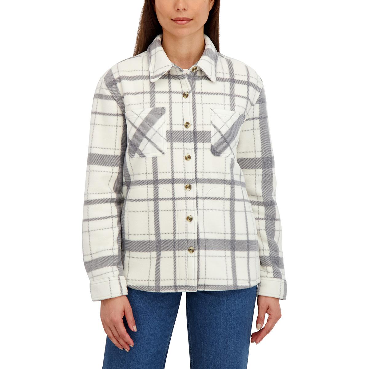 Click here for Womens HFX Sherpa Lined Shacket prices