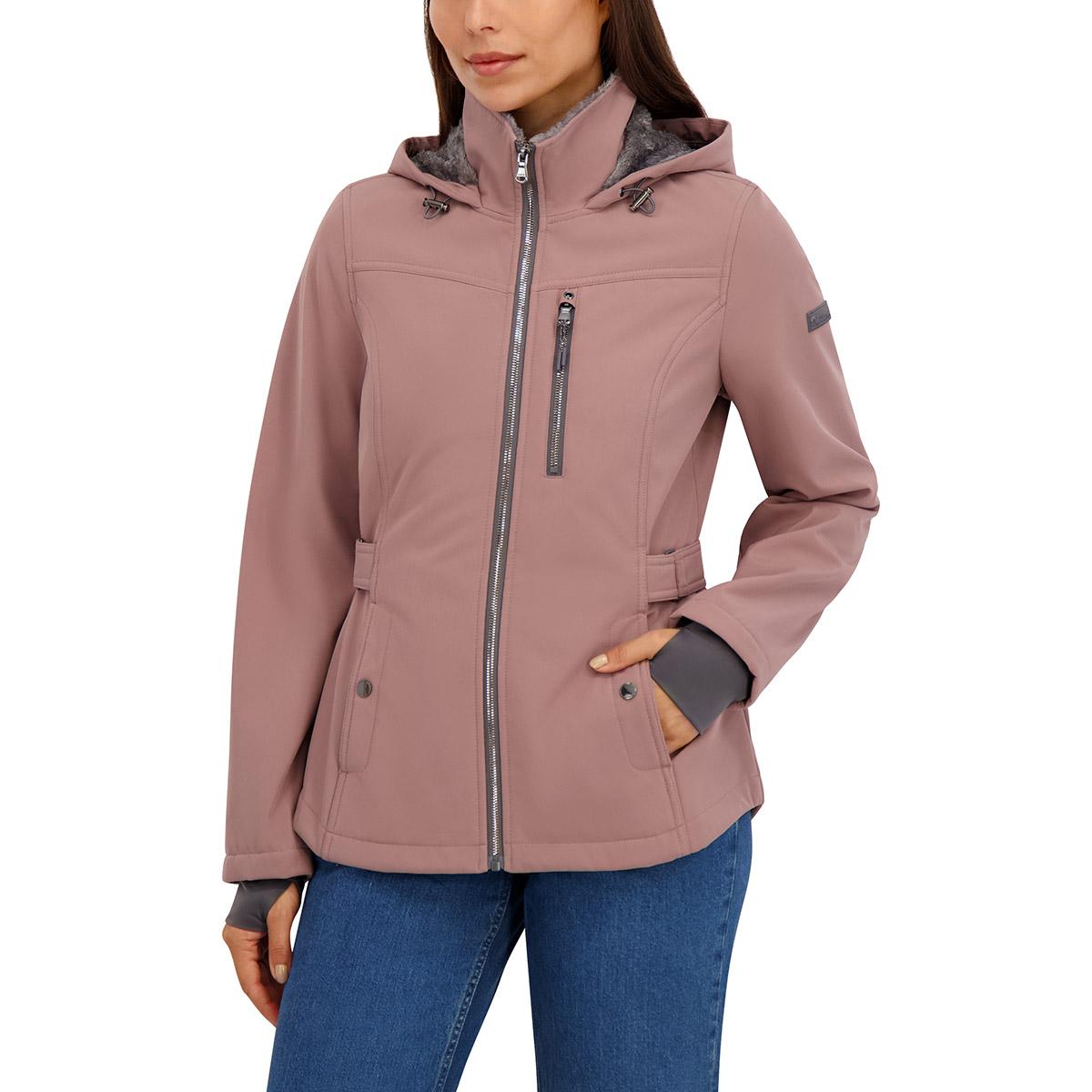 Click here for Womens HFX Softshell Active Coat w/Side Tabs prices