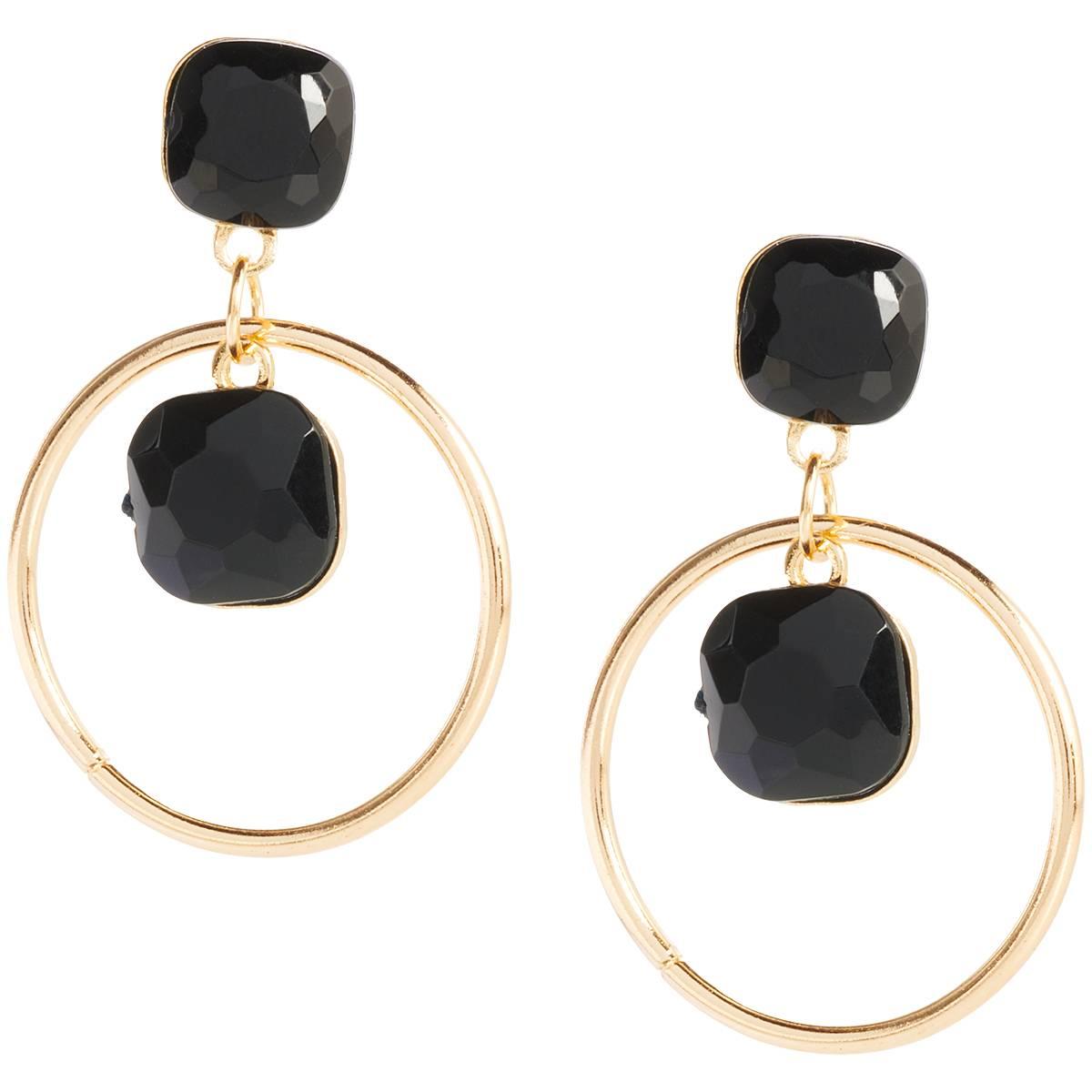 Click here for Ashley Cooper(tm) Gold Plated Glass Stone Drop Gol... prices