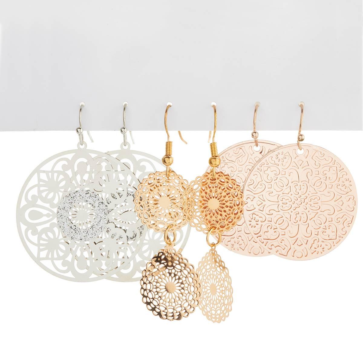 Click here for Ashley Cooper(tm) 3pr. Multi Color Metal Filigree... prices