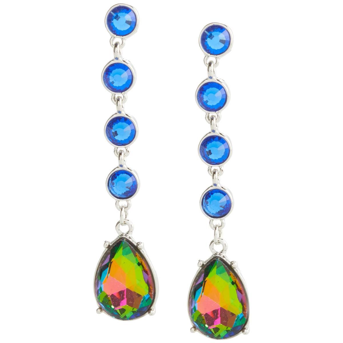 Click here for Ashley Cooper(tm) Silver-Plated Sapphire Teardrop... prices