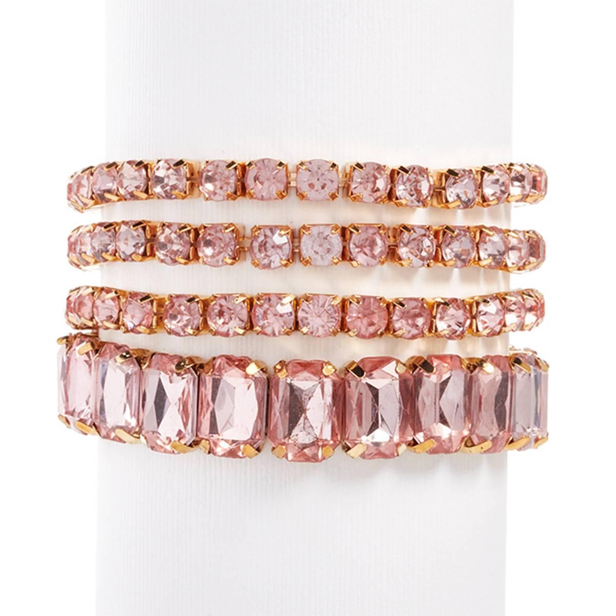 Click here for Ashley Cooper(tm) Gold-Plated 4pc. Peach Stone Str... prices