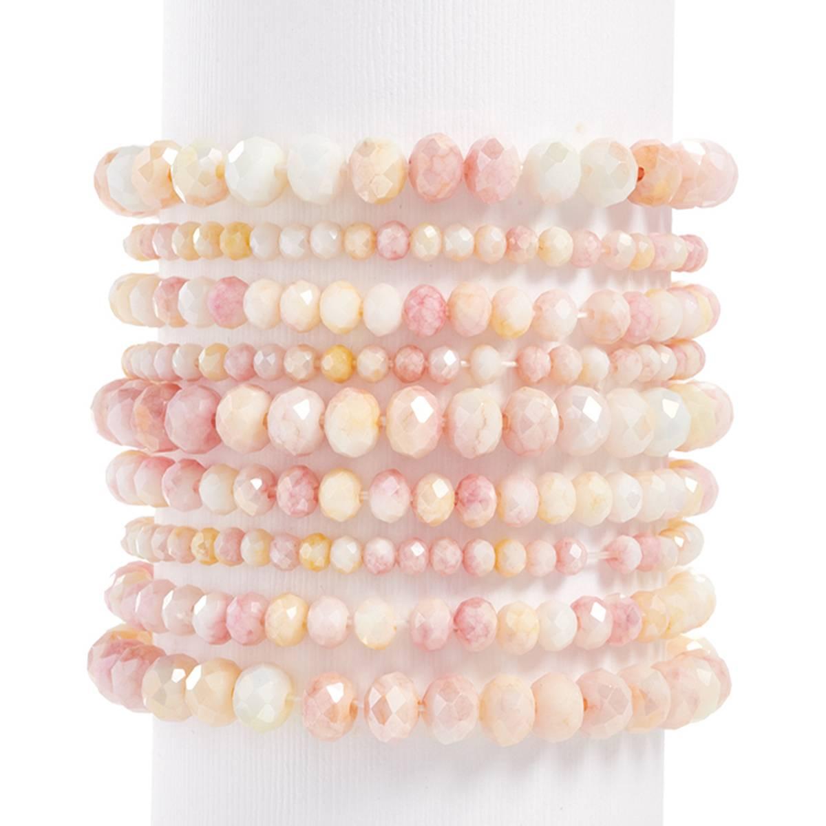 Click here for Ashley Cooper(tm) 9pc. Graduated Size Peach Facete... prices