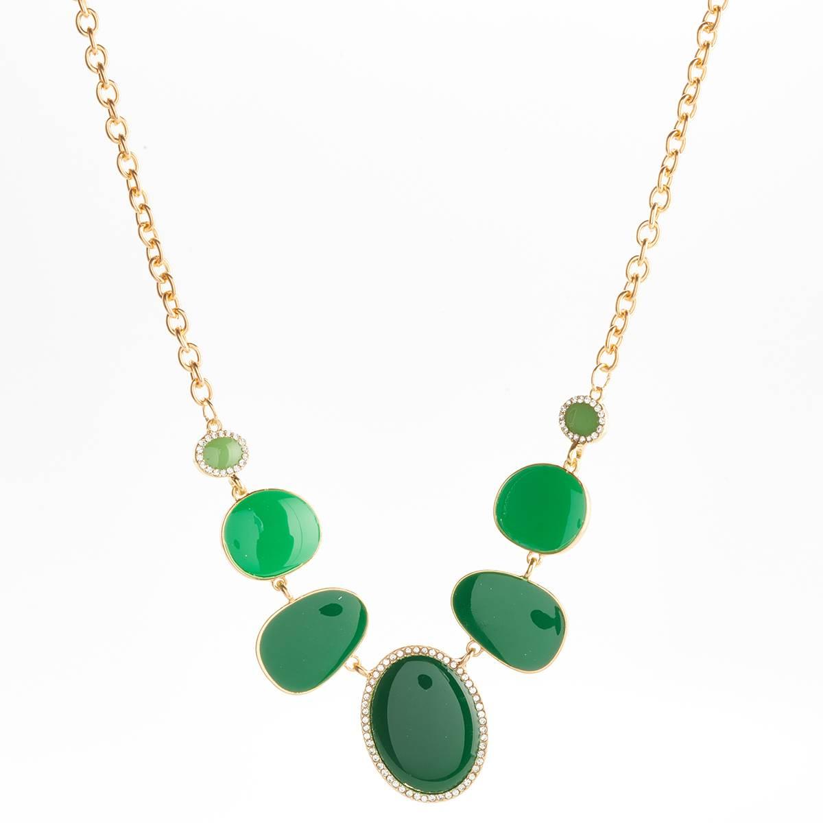 Click here for Ashley Cooper(tm) Geo Tonal Emerald/Pave Glass Sto... prices
