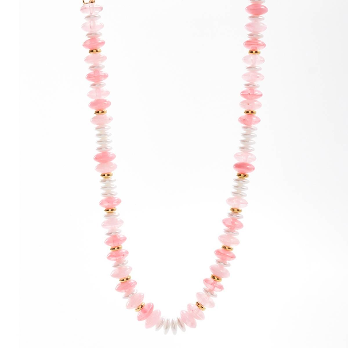 Click here for Ashley Cooper(tm) Gold-Plated Marble & Tonal Pink... prices