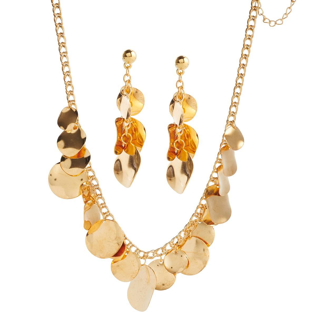 Click here for Ashley Cooper(tm) Graduated Chip Cluster Necklace... prices