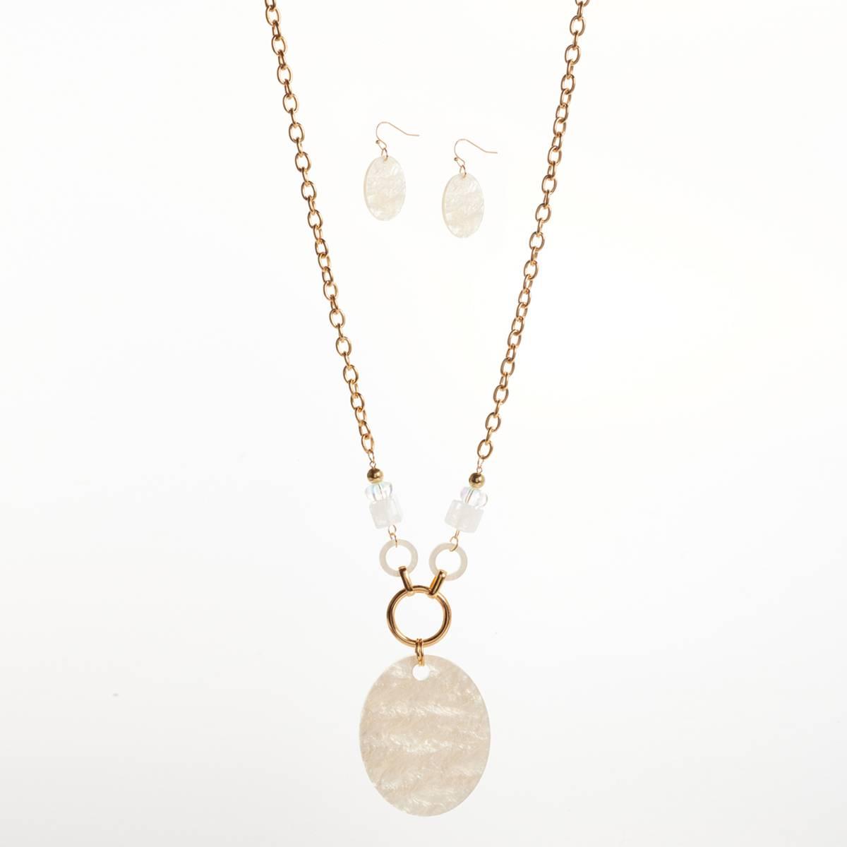 Click here for Ashley Cooper(tm) Beaded Statement Pendant Necklac... prices