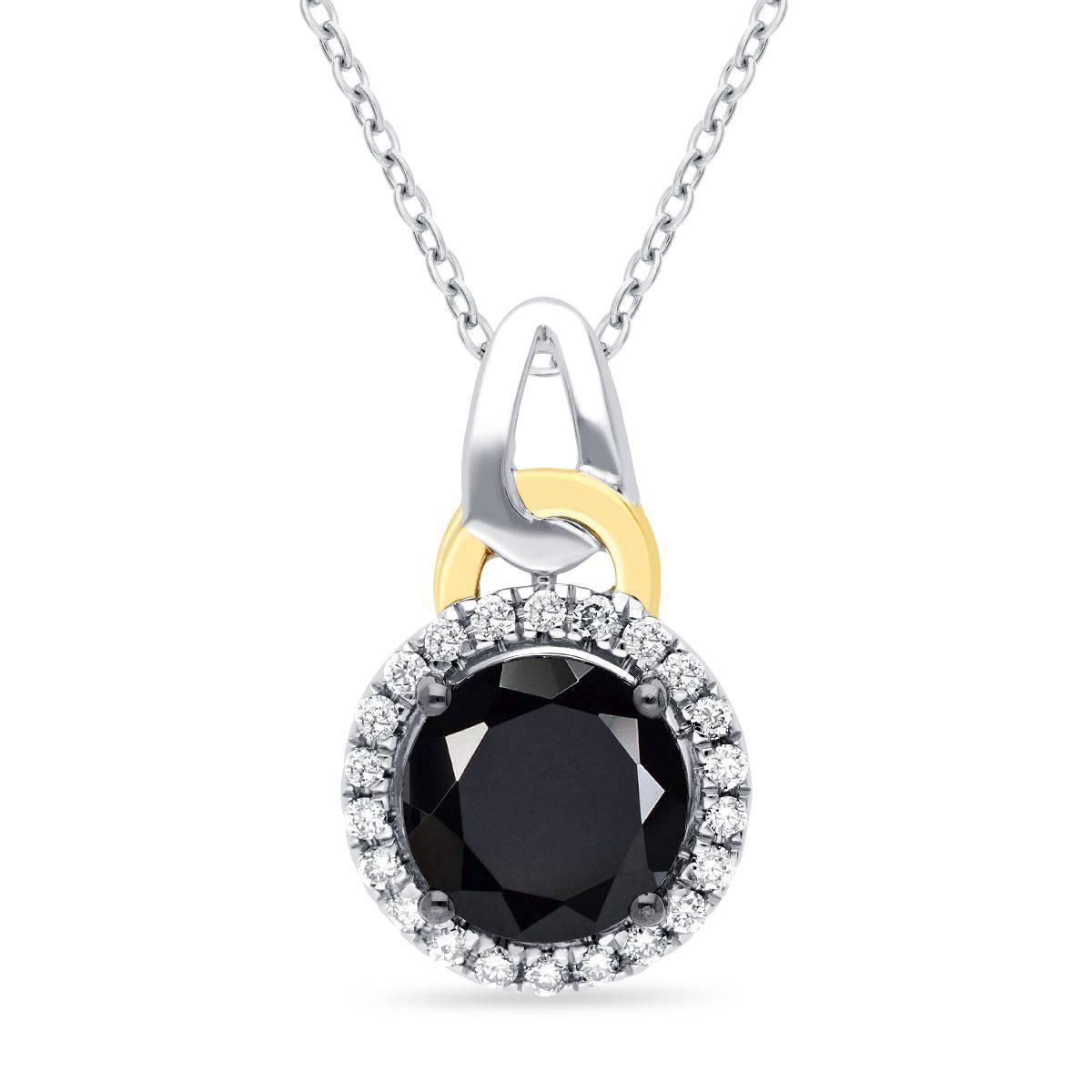 Click here for Le Vian(R) 14kt. Two-Tone Gold Onyx & Nude Diamond... prices