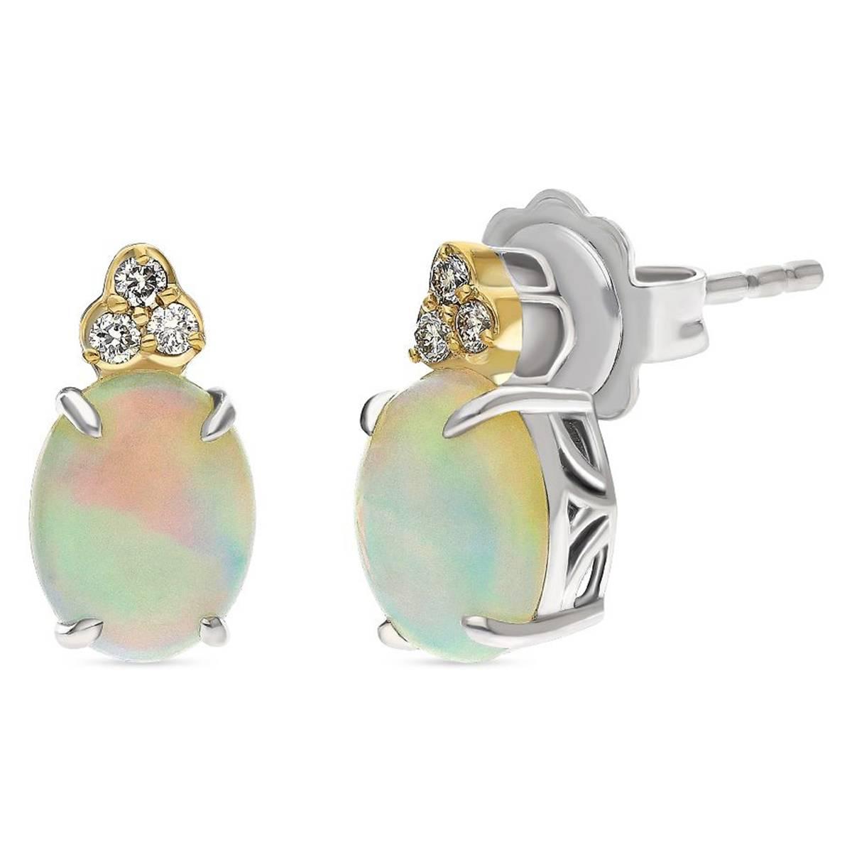 Click here for Le Vian(R) 1 1/5ctw. Neopolitan Opal(tm) & Nude Di... prices