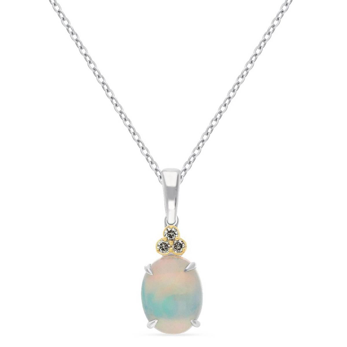 Click here for Le Vian(R) 1 1/5ctw. Neopolitan Opal(tm) & Nude Di... prices