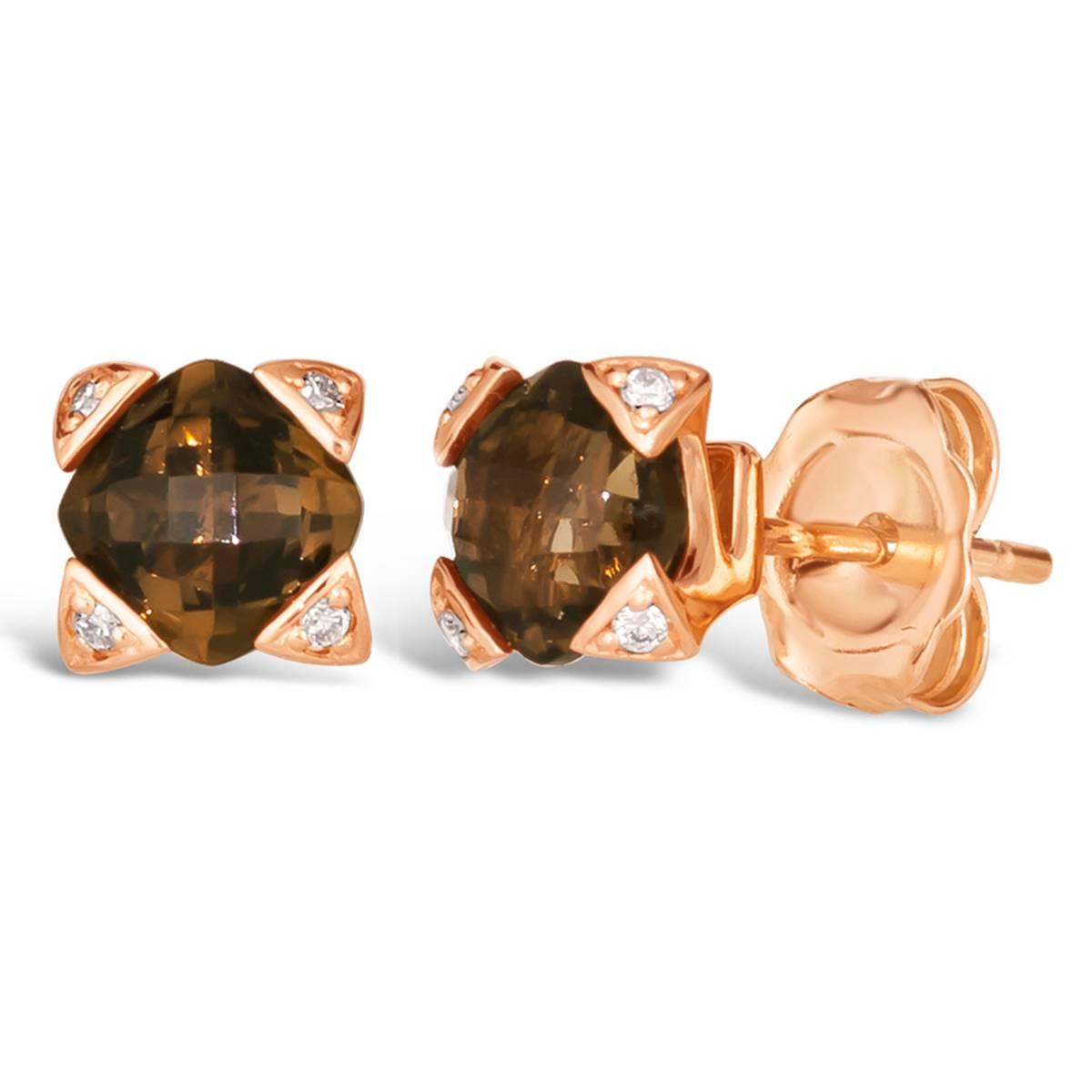 Click here for Le Vian(R) Strawberry Gold Chocolate Quartz(R) Stu... prices