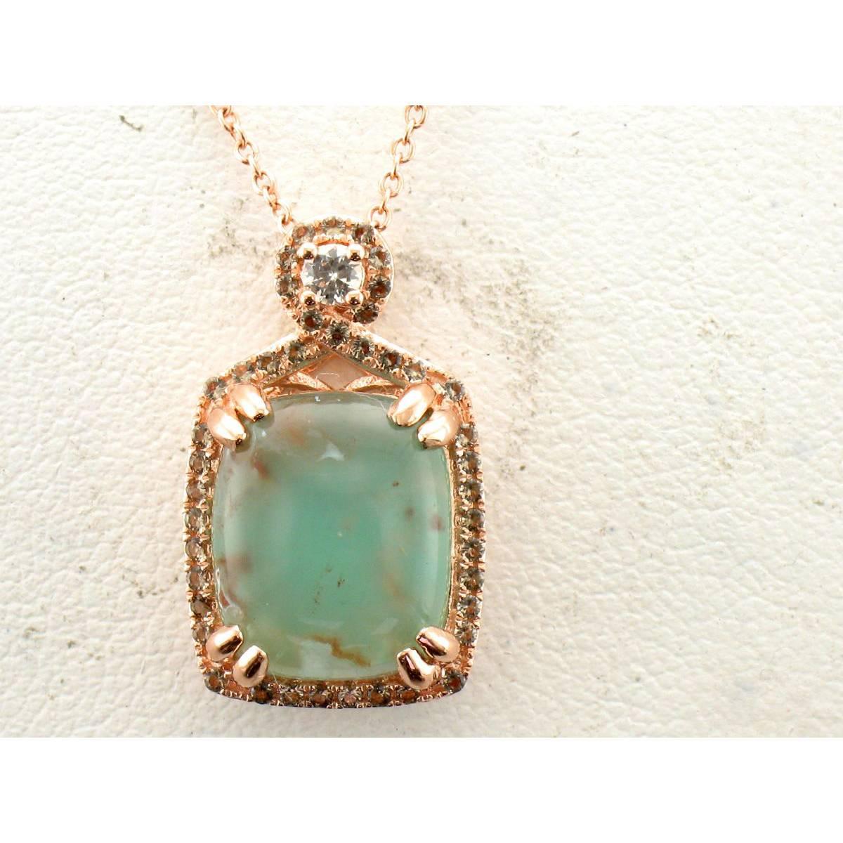 Click here for Le Vian(R) 4cttw. Peacock Aquaprase Topaz & Quartz... prices