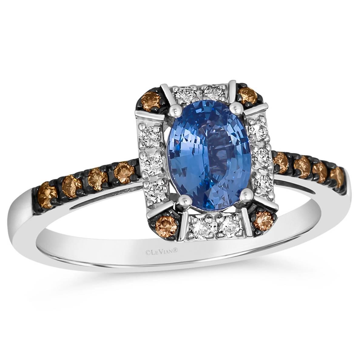 Click here for Le Vian(R) Cornflower Sapphire(tm) Diamond Ring prices