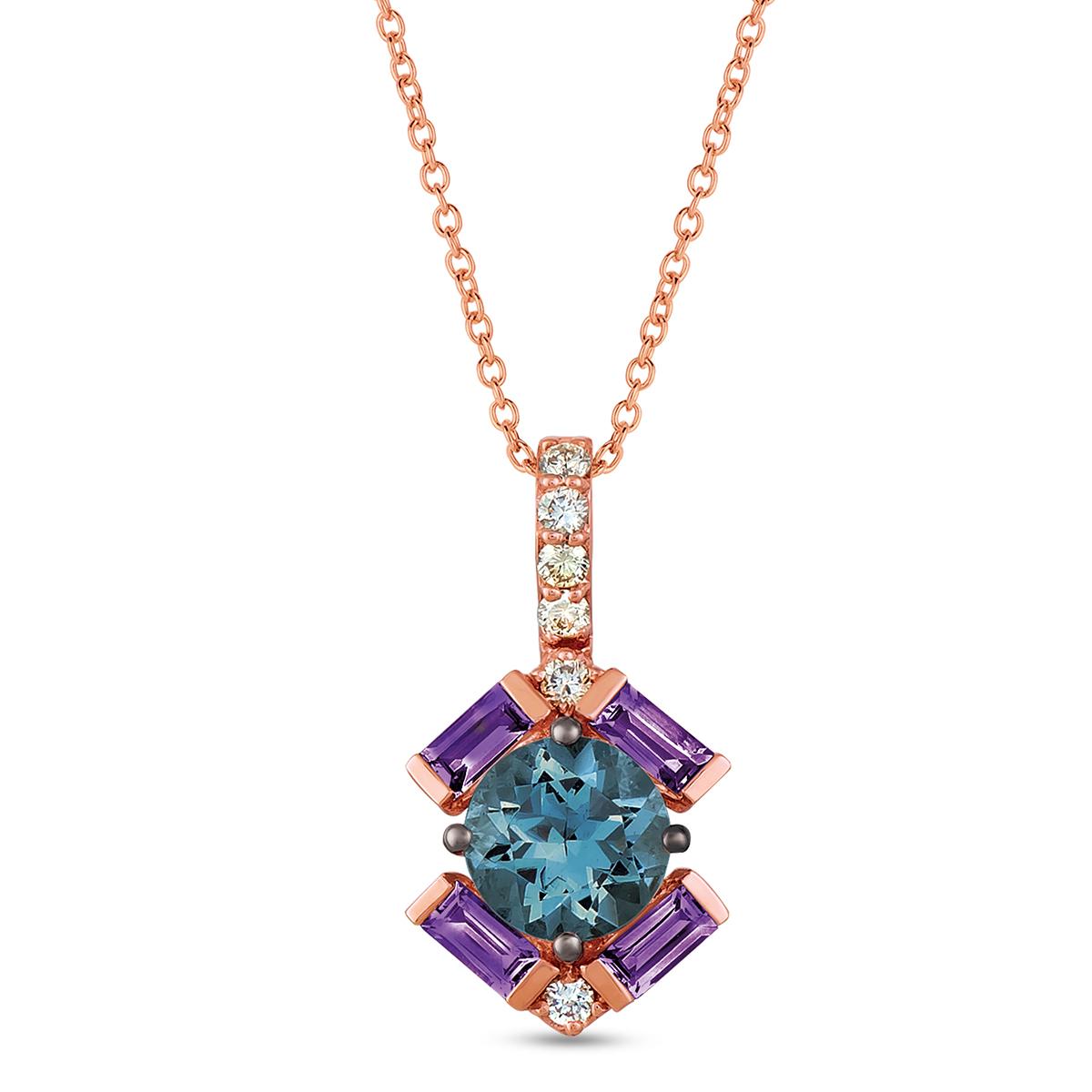 Click here for Le Vian(R) Blueberry Zircon(R)/Amethyst/Diamonds/R... prices