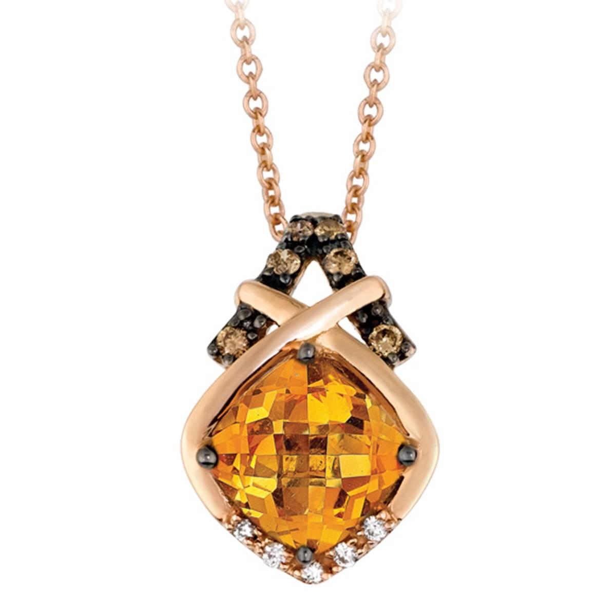 Click here for Le Vian(R) Chocolatier(R) Cinnamon Citrine(R) & Di... prices