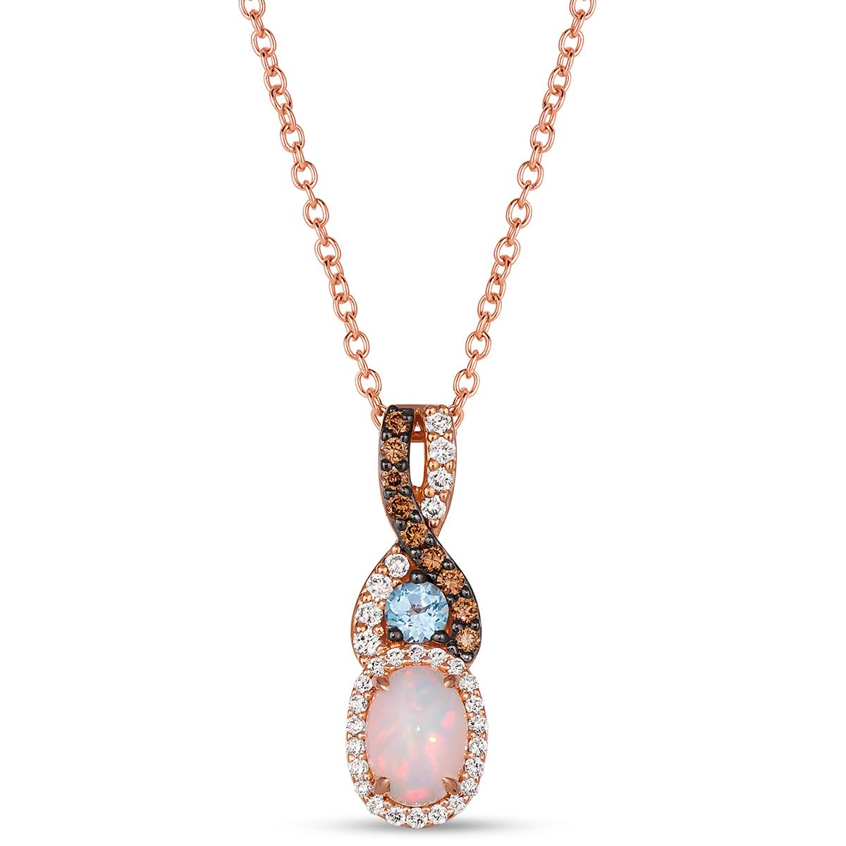 Click here for Le Vian(R) Neopolitan Opal(tm) Blue Topaz Diamond... prices