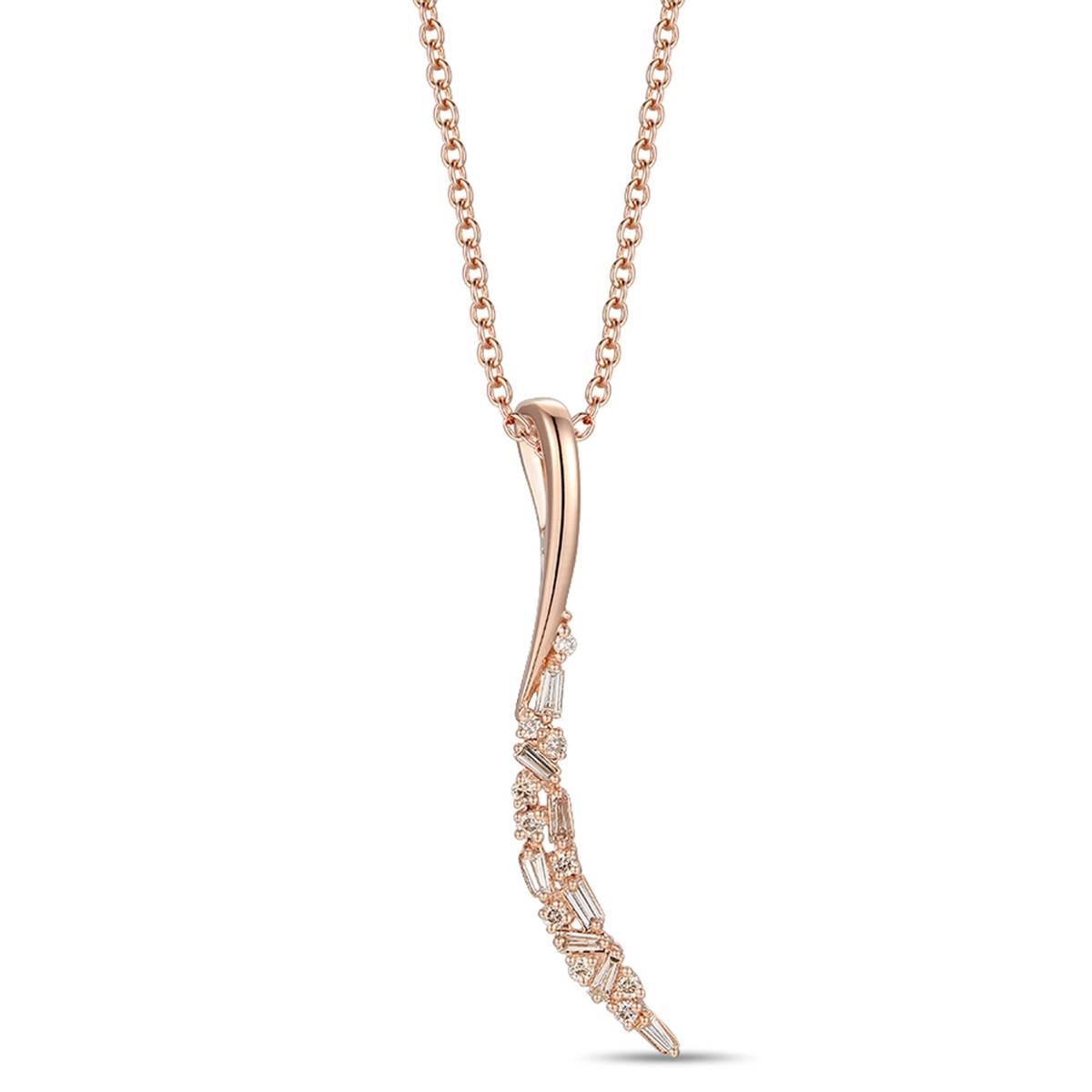 Click here for Le Vian(R) 14kt. Strawberry Gold(R) 1/4ctw. Nude D... prices