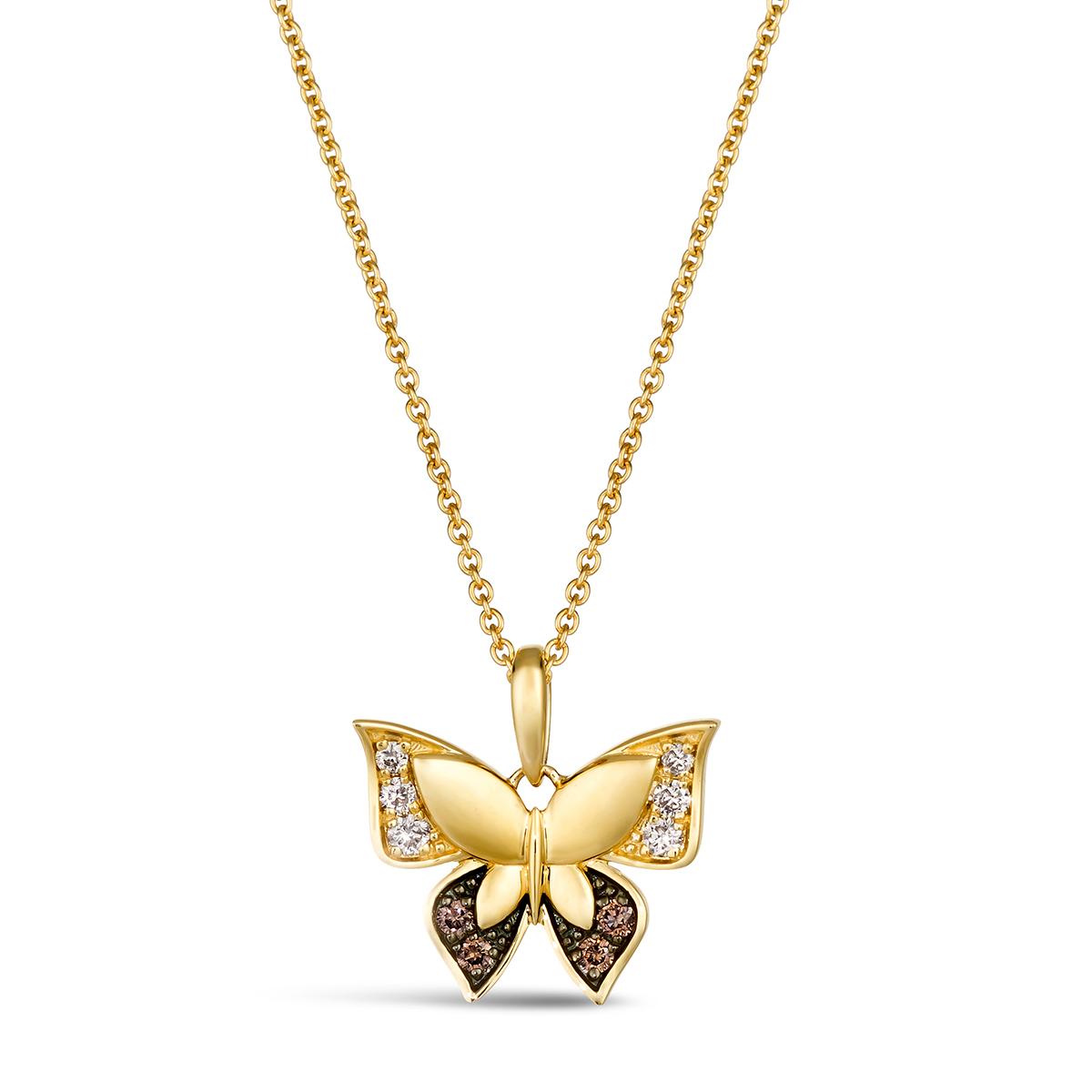 Click here for Le Vian(R) Diamonds & 14kt. Honey Gold(tm) Butterf... prices