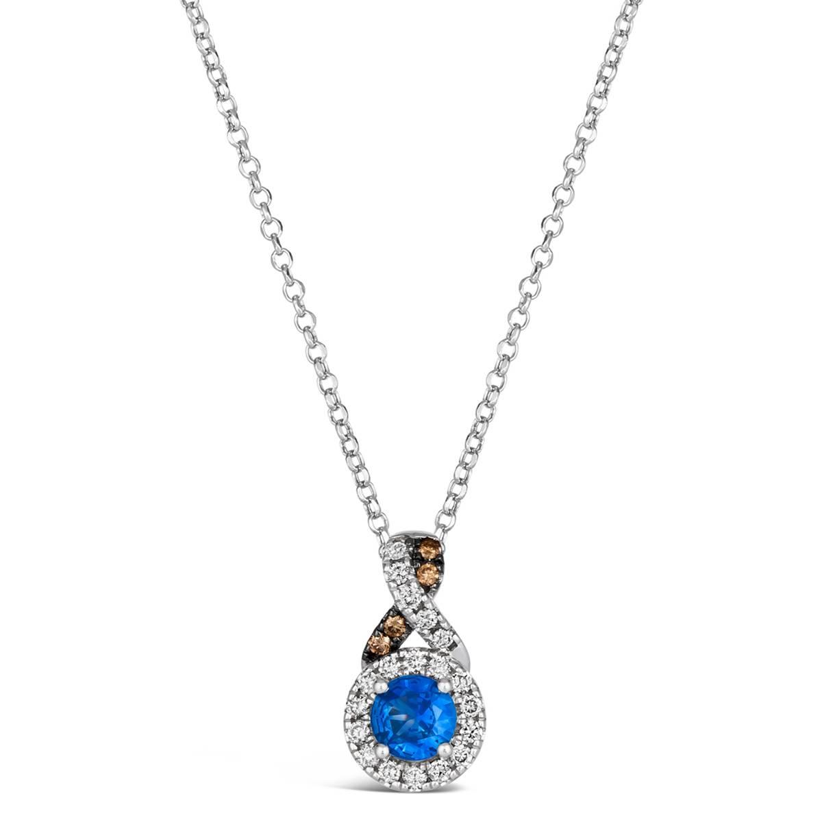 Click here for Le Vian(R) Cornflower Sapphire(tm) & Diamond Penda... prices