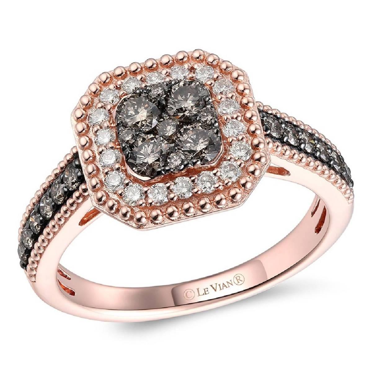 Click here for Le Vian(R) 14kt. Rose Gold 5/8ctw. Diamond Stateme... prices