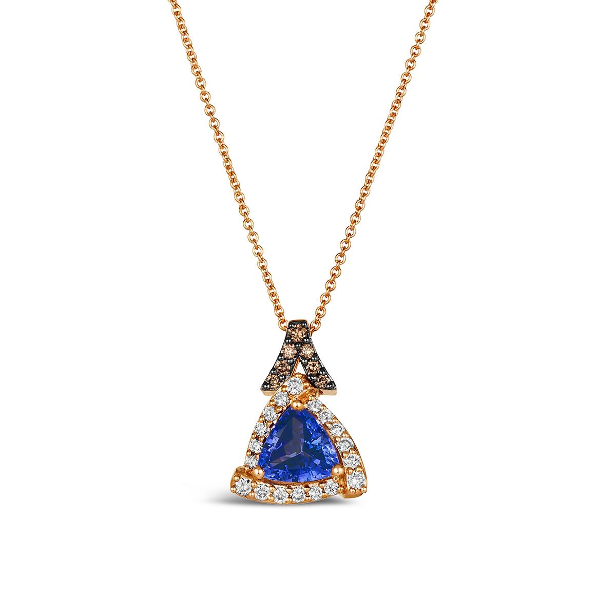 Click here for Le Vian(R) Triangle Blueberry Tanzanite(R) Strawbe... prices
