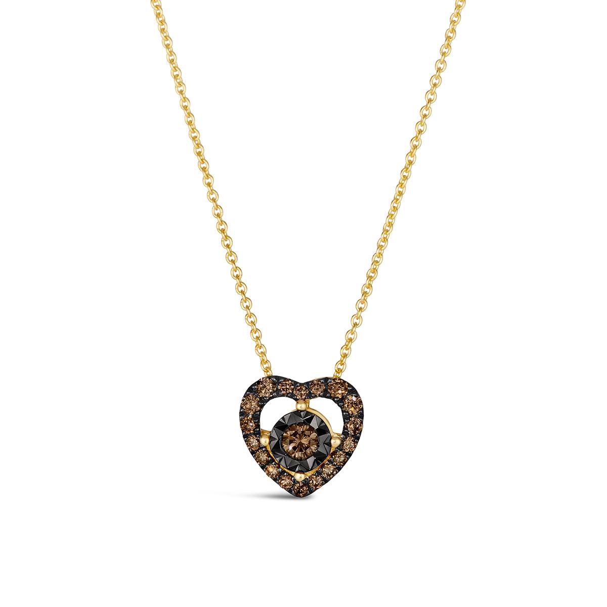 Click here for Le Vian Chocolatier(R) Chocolate Diamonds(R) Heart... prices