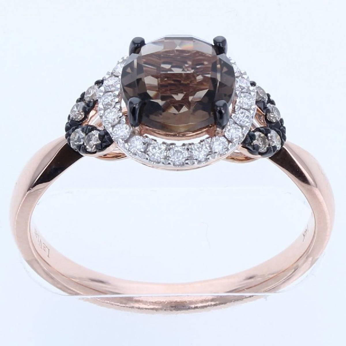 Click here for Le Vian(R) Chocolate Quartz(R) Diamond Ring prices