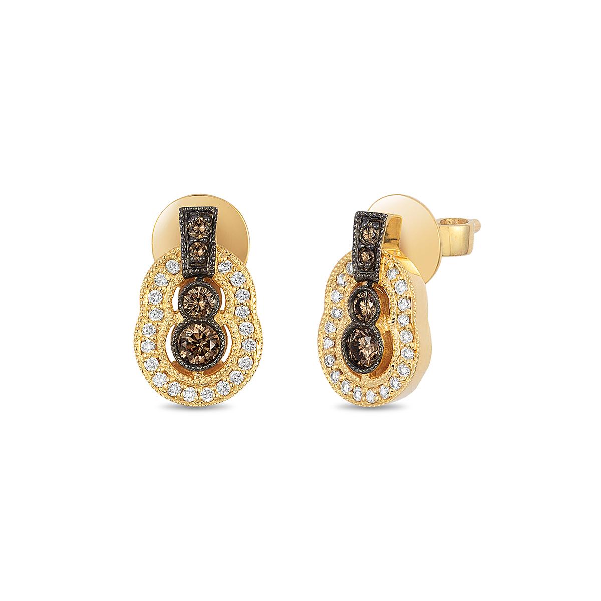 Click here for Le Vian Chocolatier(R) Elongated Silhouette Diamon... prices