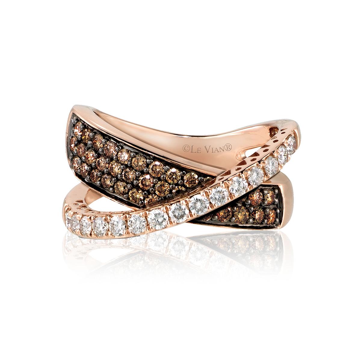 Click here for Le Vian Chocolatier(R) Diamond & Rose Gold Crossov... prices