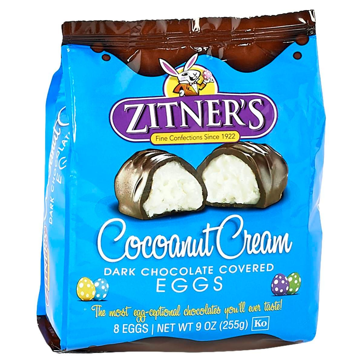 Click here for Zitners 9oz. Coconut Cream Dark Chocolate Eggs Bag prices