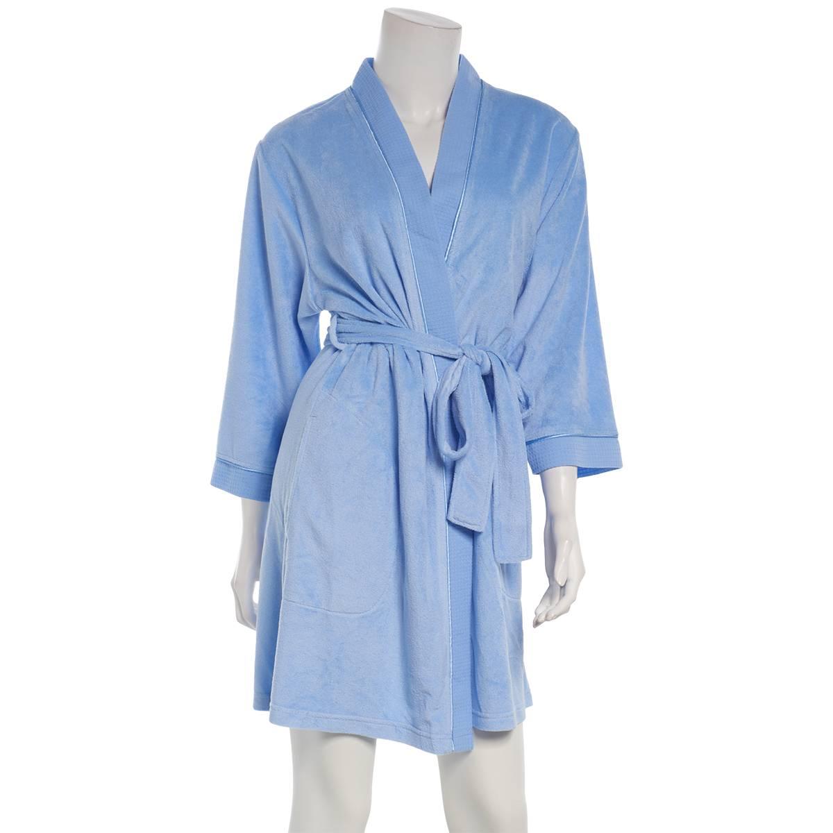 Click here for Womens Jasmine Rose Long Sleeve Pique Robe prices