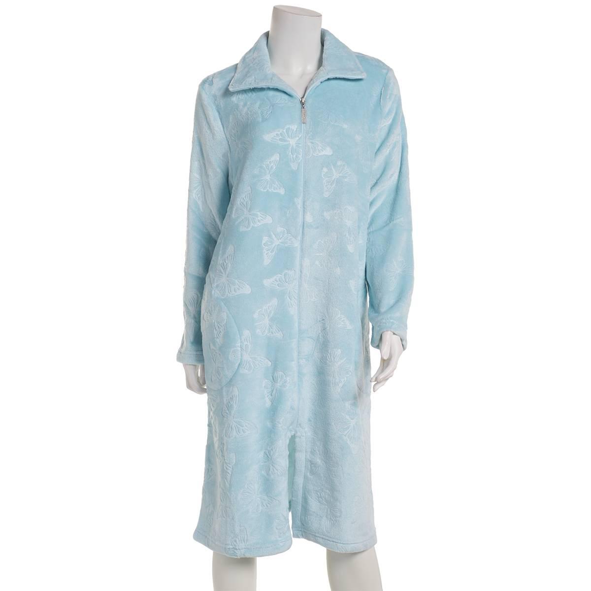 Click here for Womens Jasmine Rose Long Sleeve Butterfly Emboss Z... prices