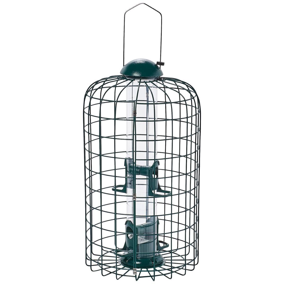 Click here for More Birds Squirrel-X Cage Tube Bird Feeder prices