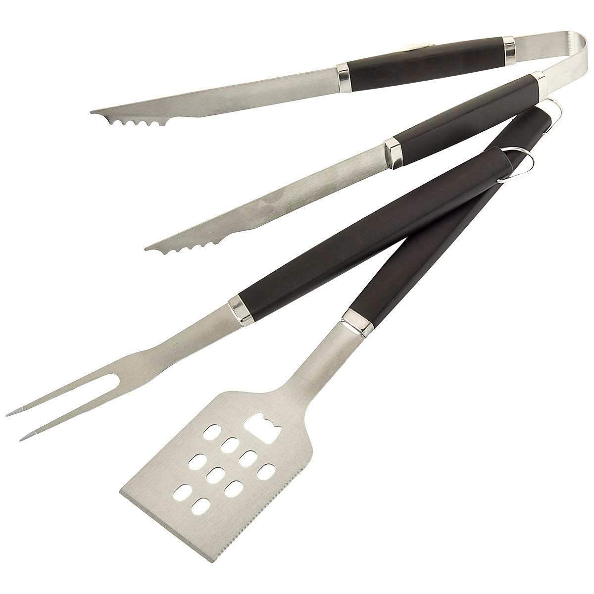 Click here for Farberware 3pc. Soft-Touch Handle Barbecue Tool Se... prices