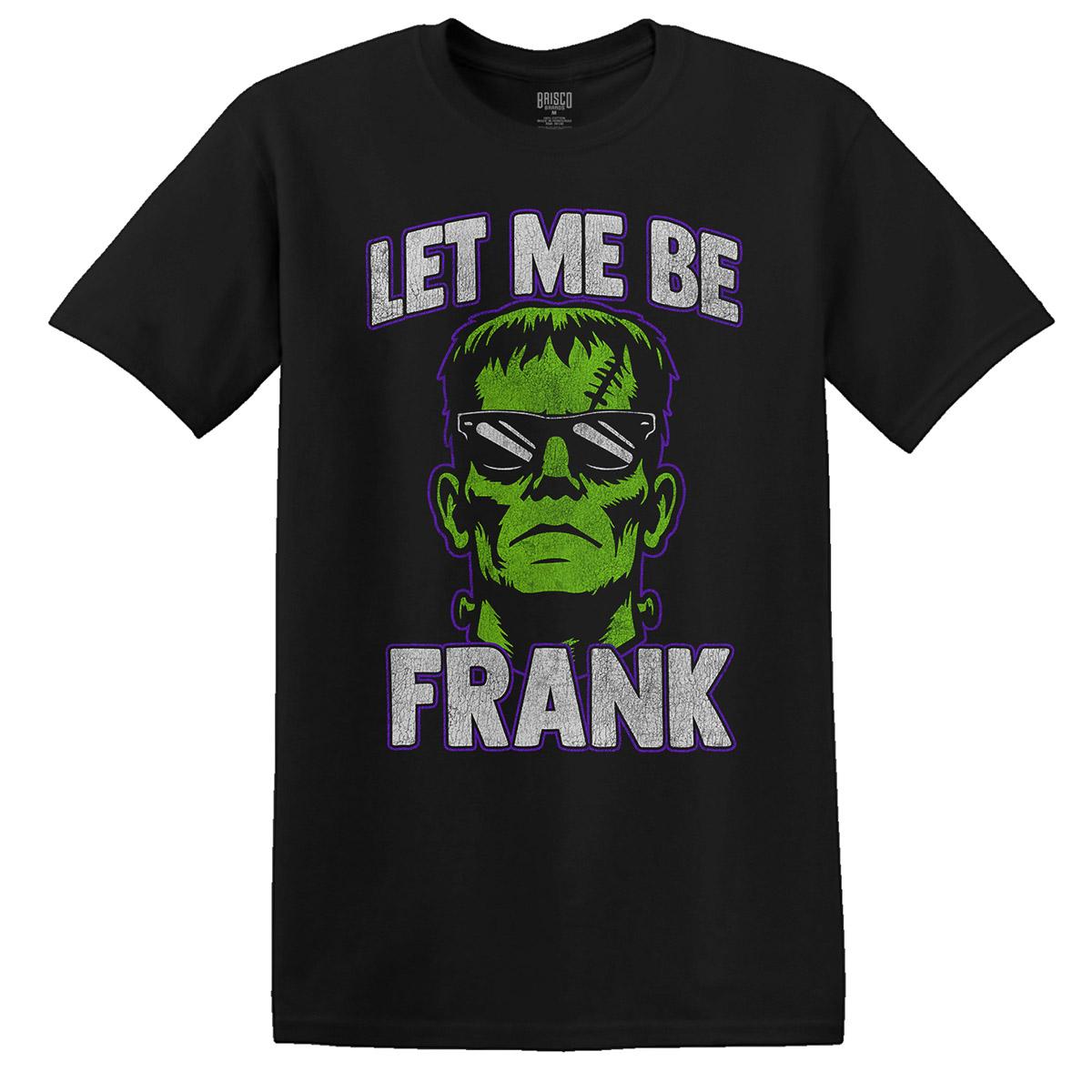 Click here for Young Mens Short Sleeve Let Me Be Frank Halloween... prices