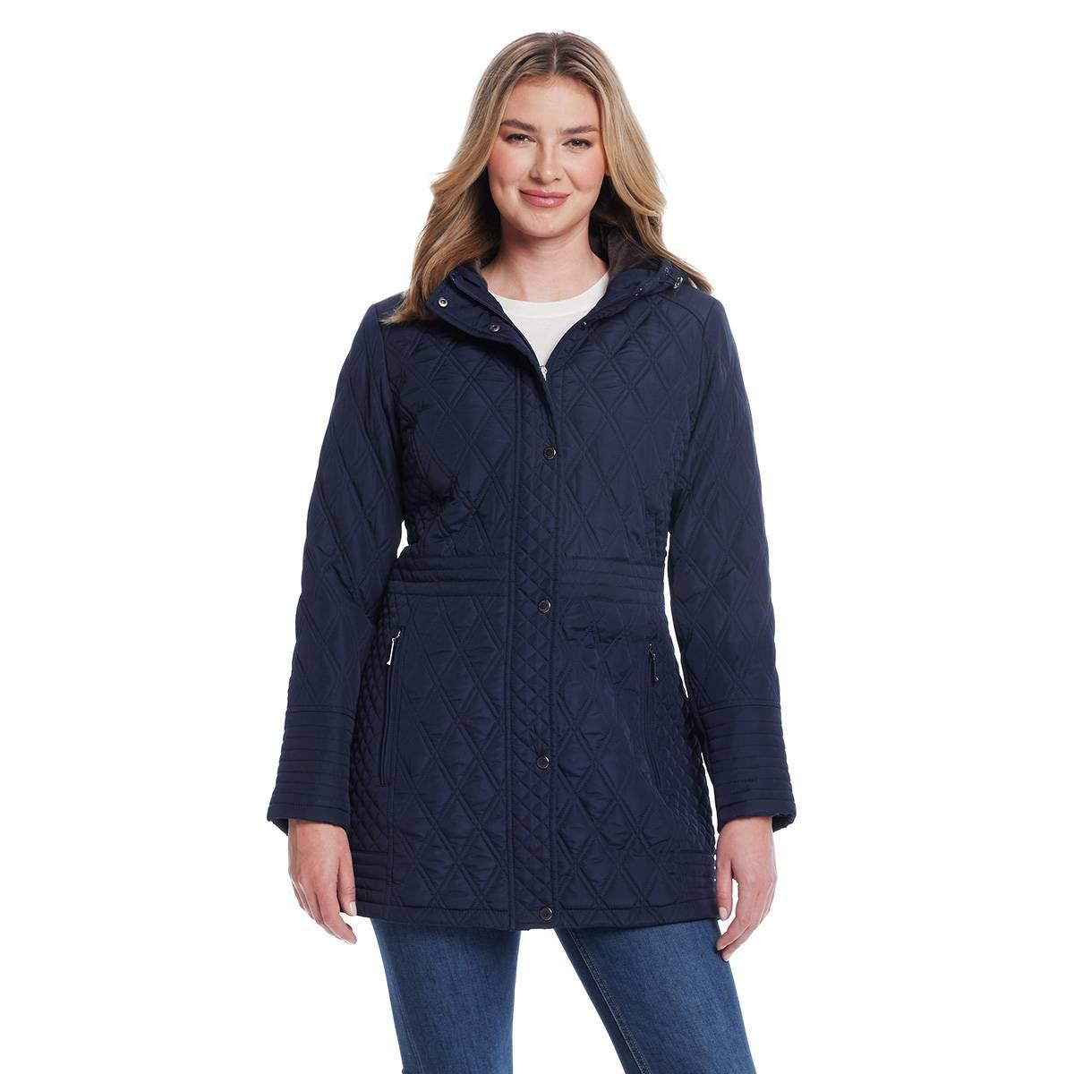 Click here for Petite Weatherproof(R) Quilted Jacket with Velboa... prices