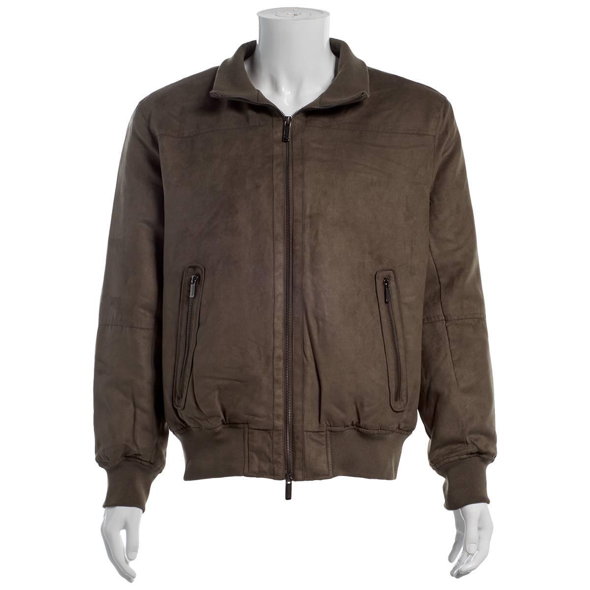 Click here for Mens Weatherproof Microsued Jacket w/ Stand Up Col... prices